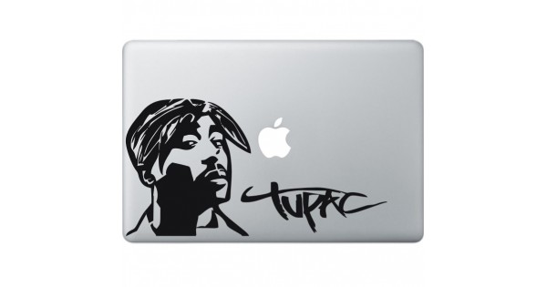 Tupac Shakur Macbook sticker | McStickers