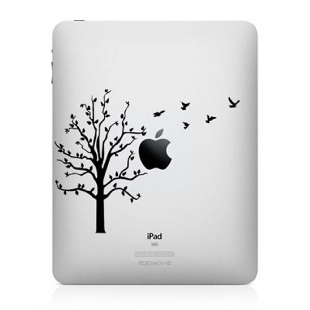 Boom met Vogels iPad Sticker | McStickers